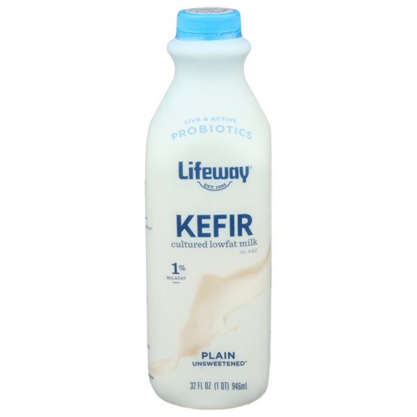 Lifeway Lowfat Kefir, Plain, Unsweetened Same-Day Delivery or Pickup ...