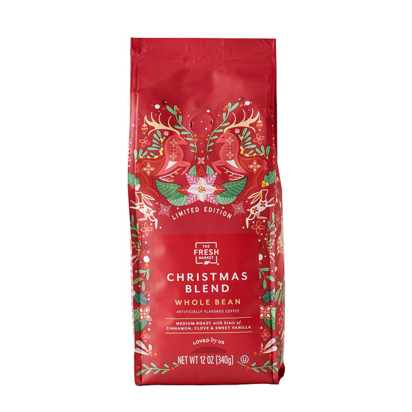 The Fresh Market Holiday Blend Whole Bean Coffee Same-Day Delivery or ...
