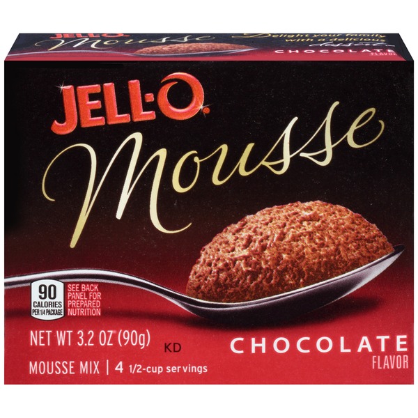 Jell-O Chocolate Mousse Mix (3.2 oz) - Instacart