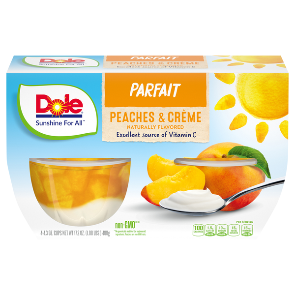 Kroger Dole Parfait, Peaches & Creme Same-Day Delivery or Pickup ...