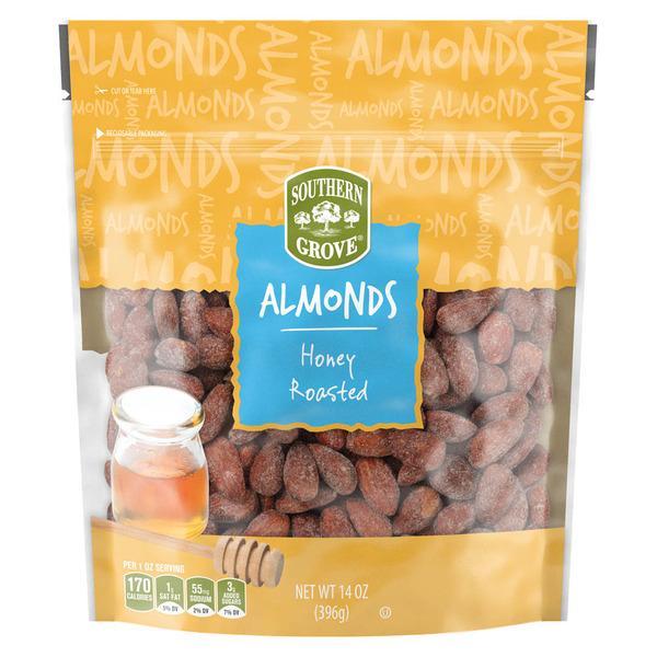 Southern Grove Honey Flavored Almonds Same-Day Delivery or Pickup | ALDI