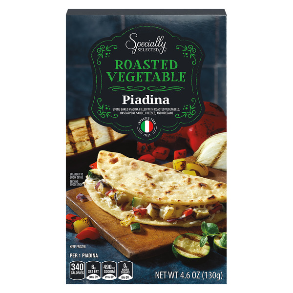 Specially Selected Roasted Vegetable Piadinas Same-Day Delivery or ...