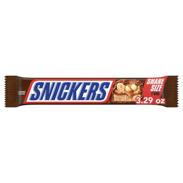 SNICKERS NFL Football Milk Chocolate Candy Bars Share Size Packaging ...