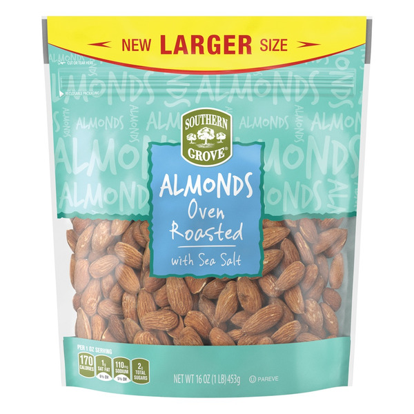 ALDI Southern Grove Oven Roasted Salted Almonds Same-Day Delivery or ...