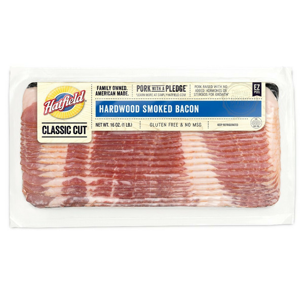 Publix Hatfield Hardwood Smoked Bacon, Classic Cut Same-Day Delivery or ...
