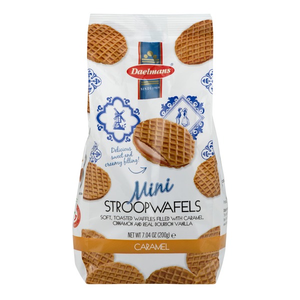 Daelmans Mini Caramel Stroopwafels (7.04 oz) - Instacart