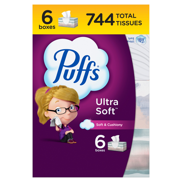 Kroger Puffs Ultra Soft Facial Tissues Same-Day Delivery or Pickup ...