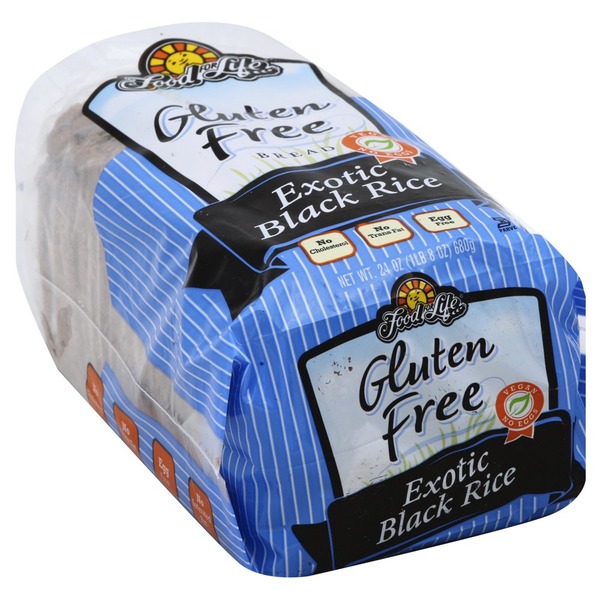 Food for Life Bread, Gluten Free, Exotic Black Rice (24 oz) - Instacart