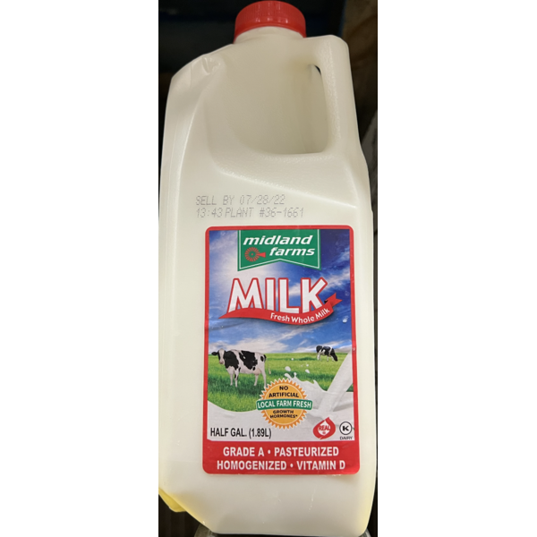 Midland Farms Milk Delivery or Pickup | Restaurant Depot