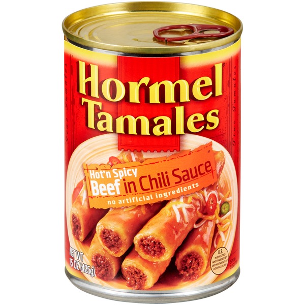 Hormel Hot n Spicy Beef in Chili Sauce Tamales (15 oz) - Instacart