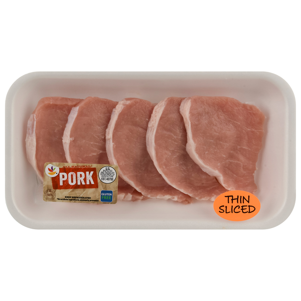 Stop & Shop Store Brand Boneless Thin Cut Center Cut Pork Loin Chops ...
