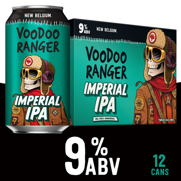Voodoo Ranger New Belgium Voodoo Ranger Imperial IPA Craft Beer Same ...