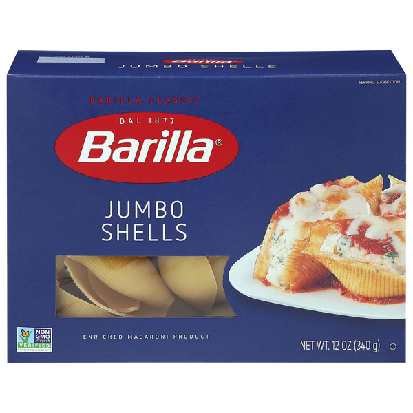 Wegmans Barilla Classic Jumbo Shells Pasta Same-Day Delivery or Pickup ...