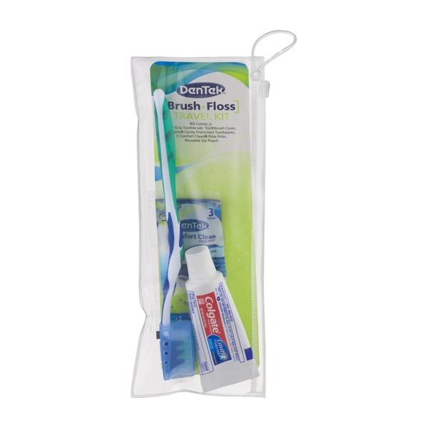 DenTek Brush + Floss Travel Kit (1 ct) - Instacart