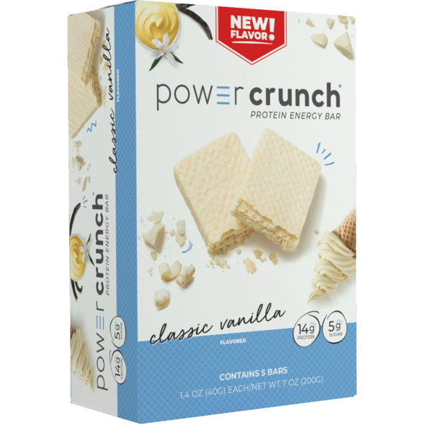 Kroger Power Crunch Classic Vanilla Flavored Protein Energy Bars Same ...