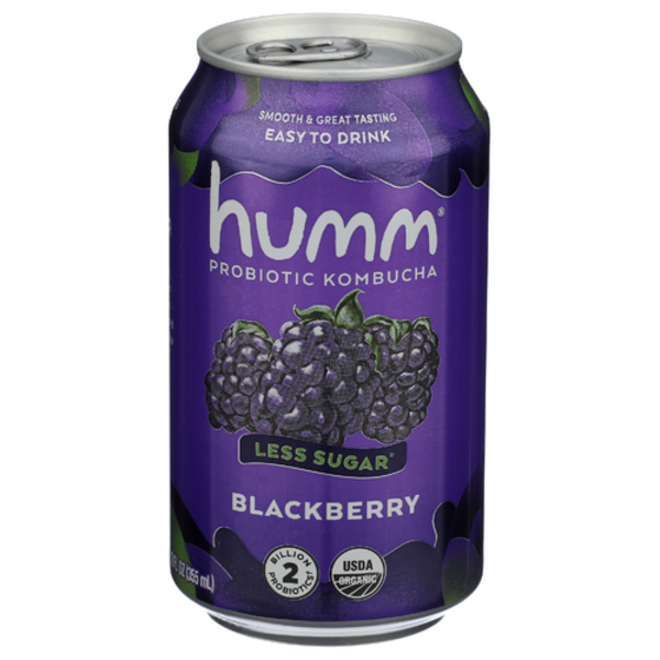Sprouts Farmers Market Humm Kombucha Blackberry, Probiotic Kombucha ...