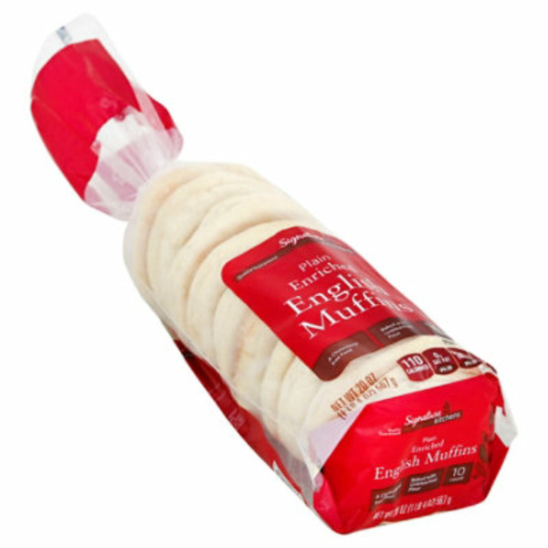 Safeway Signature SELECT English Muffins, Plain Same-Day Delivery or ...
