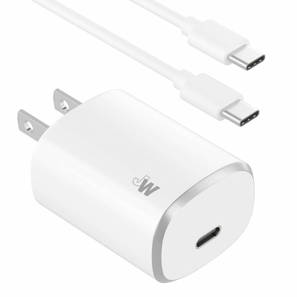 Target Just Wireless 20W 1-Port USB-C Home Charger with USB-C to USB-C ...