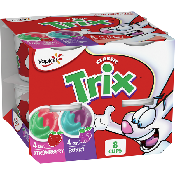 Yoplait Trix Low Fat Kids Yogurt Cup Variety Pack Same-Day Delivery or ...