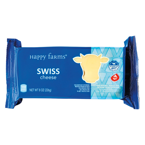 ALDI Happy Farms Swiss Cheese Block Same-Day Delivery or Pickup | Instacart