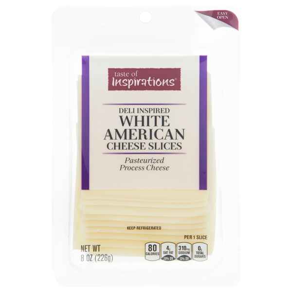Food Lion Taste of Inspirations Deli Inspired White American Cheese ...
