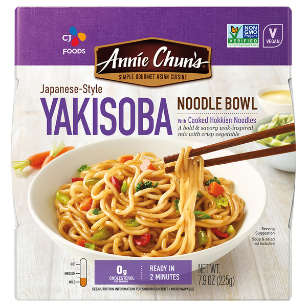 ALDI Annie Chun's Japanese Style Yakisoba Noodle Bowl Same-Day Delivery ...