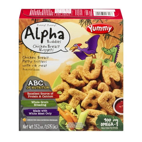Yummy Alpha Buddies Chick Breast Nuggets (25.2 oz) - Instacart