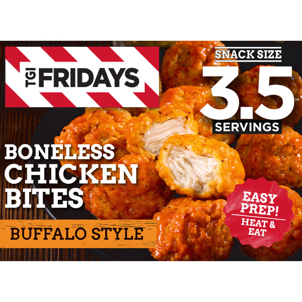 Walmart TGIF Buffalo Style Boneless Chicken Bites Frozen Snacks Same ...
