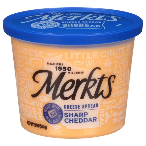 Merkts Cheese Spread, Sharp Cheddar Same-Day Delivery or Pickup ...