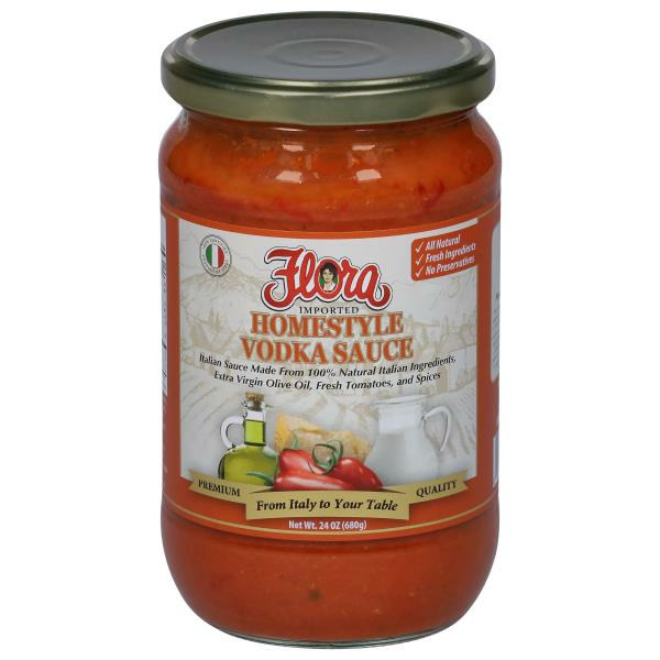 Flora Fine Foods Vodka Sauce, Imported, Homestyle Same-Day Delivery or ...