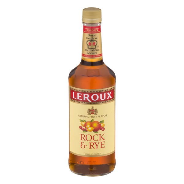 Leroux Rock & Rye Liqueur (750 ml) - Instacart