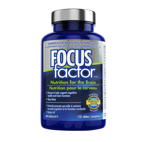 Costco Focus Factor Nutrition for the Brain Tablets Same-Day Delivery ...