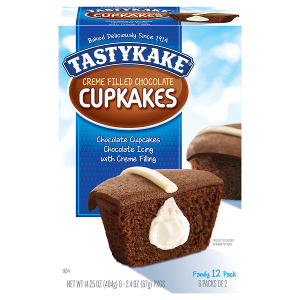 ShopRite Tastykake Creme Filled Chocolate Cupcakes Same-Day Delivery ...