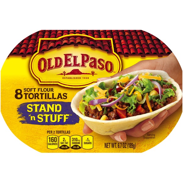 Old El Paso Taco Boats Flour Tortillas from Safeway - Instacart