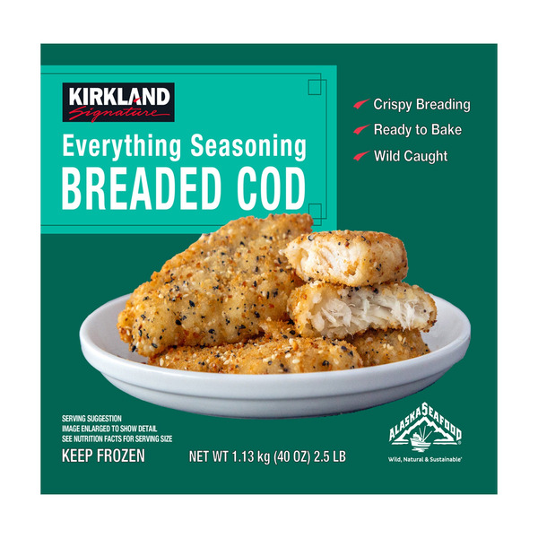 Kirkland Signature Everything Seasoned Breaded Cod Same-Day Delivery ...