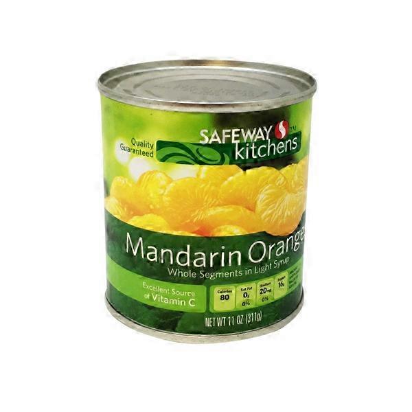 Signature Select Mandarin Oranges Whole Segments In Light Syrup (11 oz) - Instacart