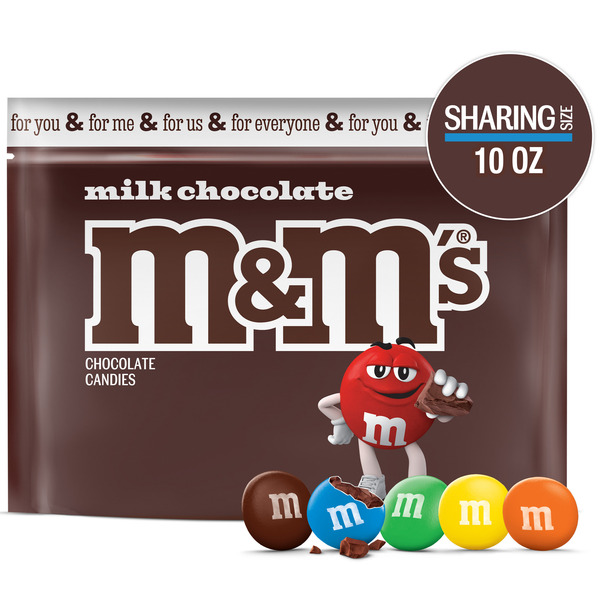 ShopRite M&M's Milk Chocolate Summer Candy Sharing Size Resealable Same ...