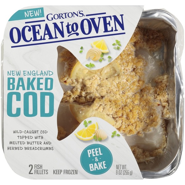Gorton's Ocean To Oven New England Baked Cod (9 oz) from Kroger - Instacart
