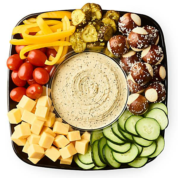 Boar's Head Medium Everything The Bagel Hummus Platter Same-Day ...