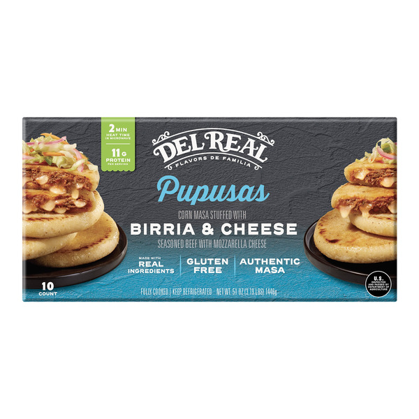 Del Real Birria & Cheese Pupusas Same-Day Delivery | Costco