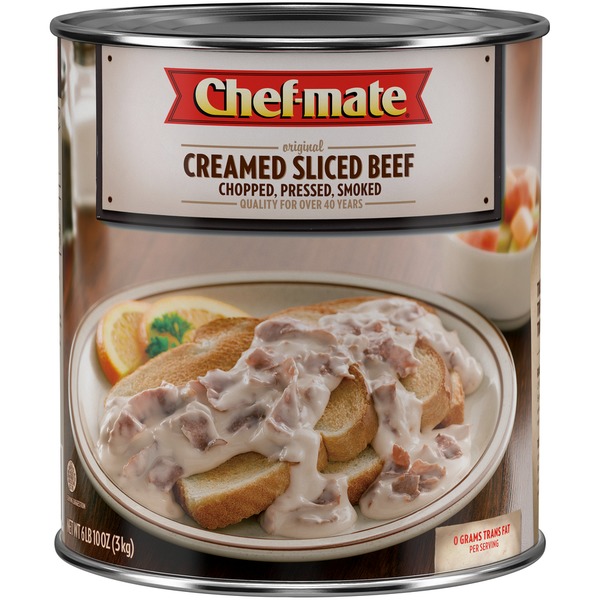Chefmate Creamed Sliced Beef (6.62 lb) - Instacart