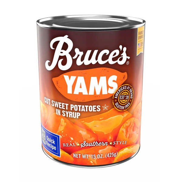 Bruce's Yams Cut Sweet Potatoes in Syrup Same-Day Delivery | Dollar Tree