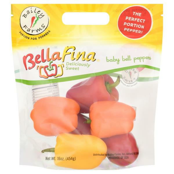 Bailey Farms BellaFina Bell Peppers, Baby Same-Day Delivery or Pickup ...