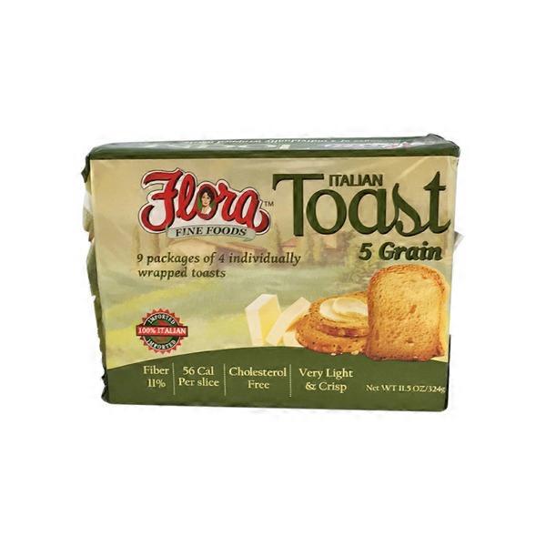 Flora Fine Foods Italian Toast 5 Grain Same-Day Delivery or Pickup | Publix