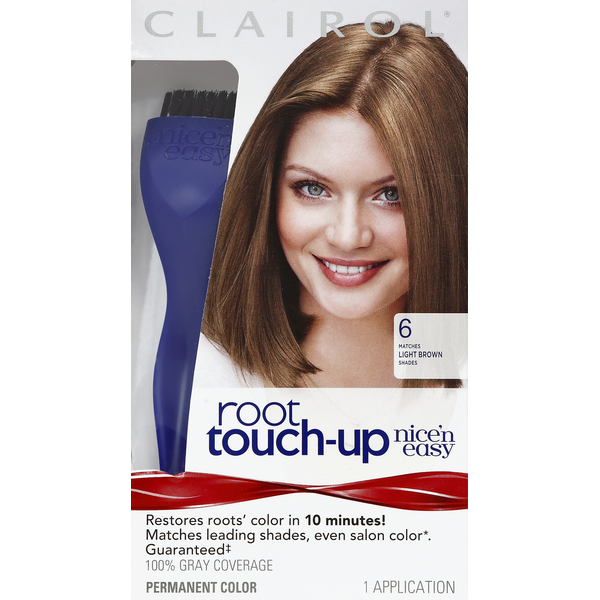 Nice 'n Easy Permanent Color, Matches Light Brown Shades 6 Same-Day ...