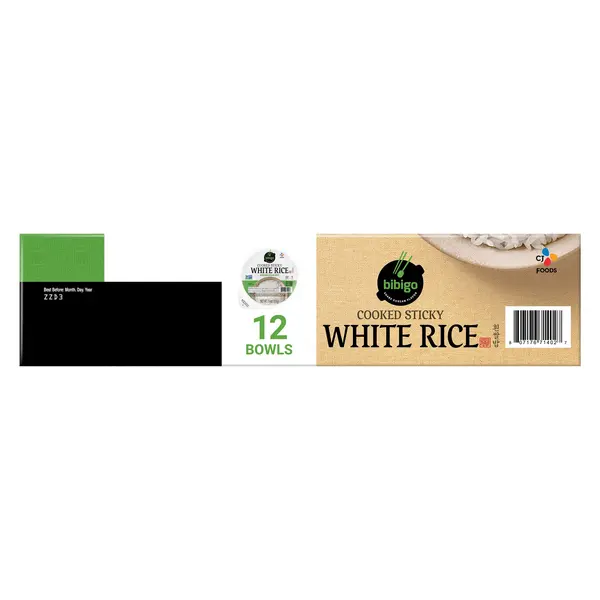 Costco Bibigo White Rice, Sticky, Cooked, Medium Grain Same-Day ...
