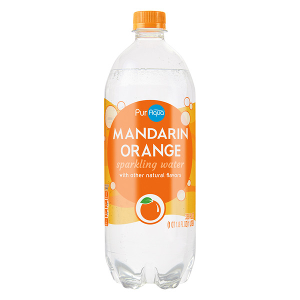 PurAqua Mandarin Orange Sparkling Flavored Water Same-Day Delivery or Pickup | ALDI