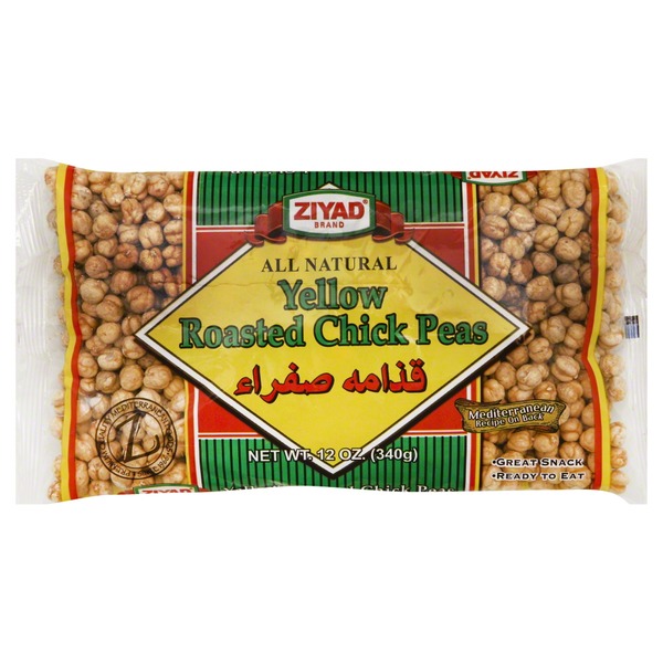 Ziyad Chick Peas, Yellow Roasted (12 oz) - Instacart