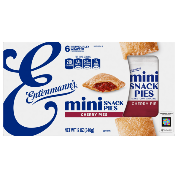 Entenmann's 6 packs, Cherry Mini Snack Pies Same-Day Delivery or Pickup ...