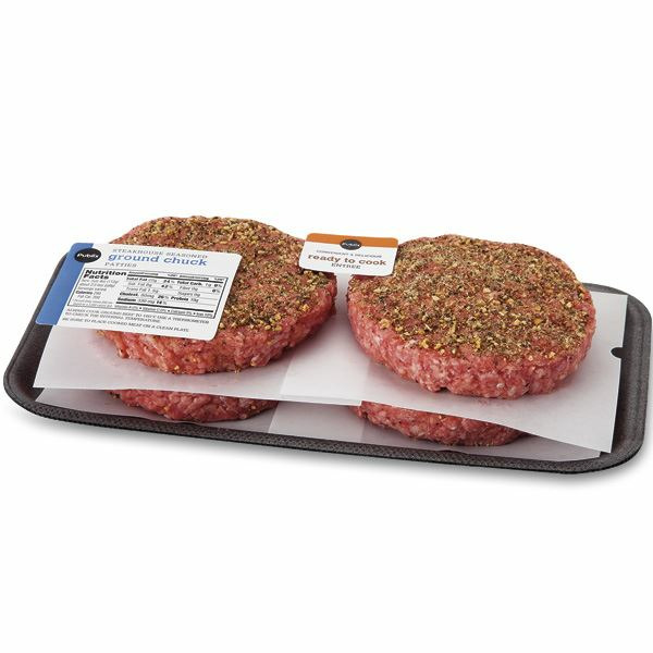 Publix Steakhouse Seasoned Ground Chuck Patties Same-Day Delivery or ...